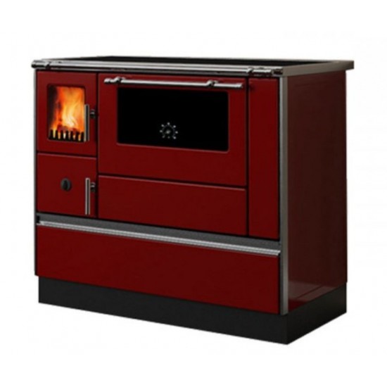 Vedspis med ugn Alfa Plam Dominant 90H Röd, 6,5 kW – Bästa pris & fri ...