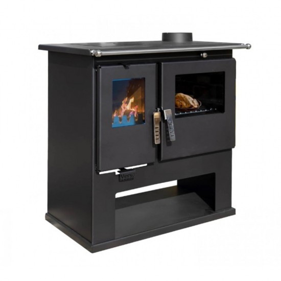 Vedspis med ugn Verso CS, 7.7kW – Bästa pris & fri leverans ...