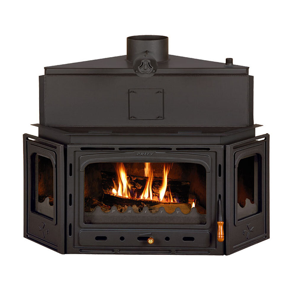 ᐉ Vattenmantlad insatskamin Prity ATC W20, 26.1 kw – Topppriser ...